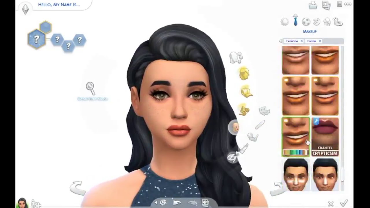 Sims 4 | CAS - YouTube