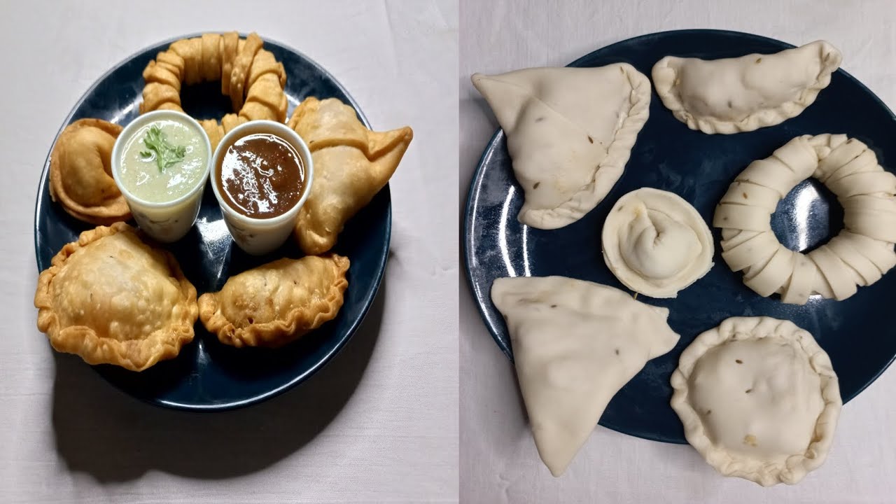 5 different type of samosa| Hina's Cookbook - YouTube