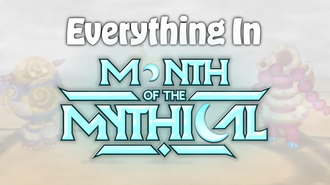 Everything NEW in Month of the Mythical 3! - YouTube
