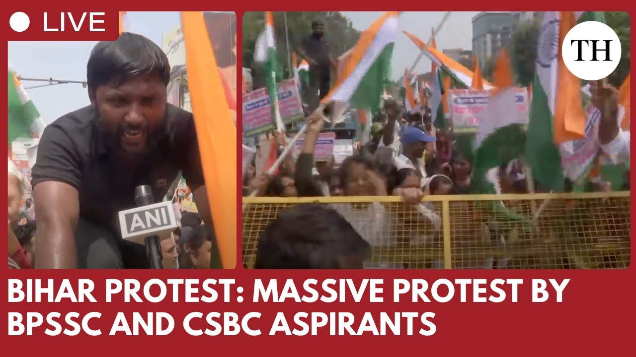 Bihar Protest: Massive protest by Students of BPSSC & CSBC near Gandhi ...