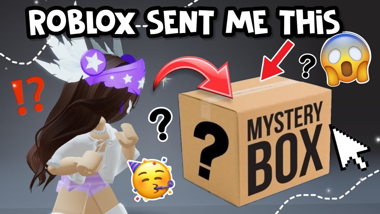ROBLOX SENT ME A GIFT 📦🎉 @Roblox - YouTube