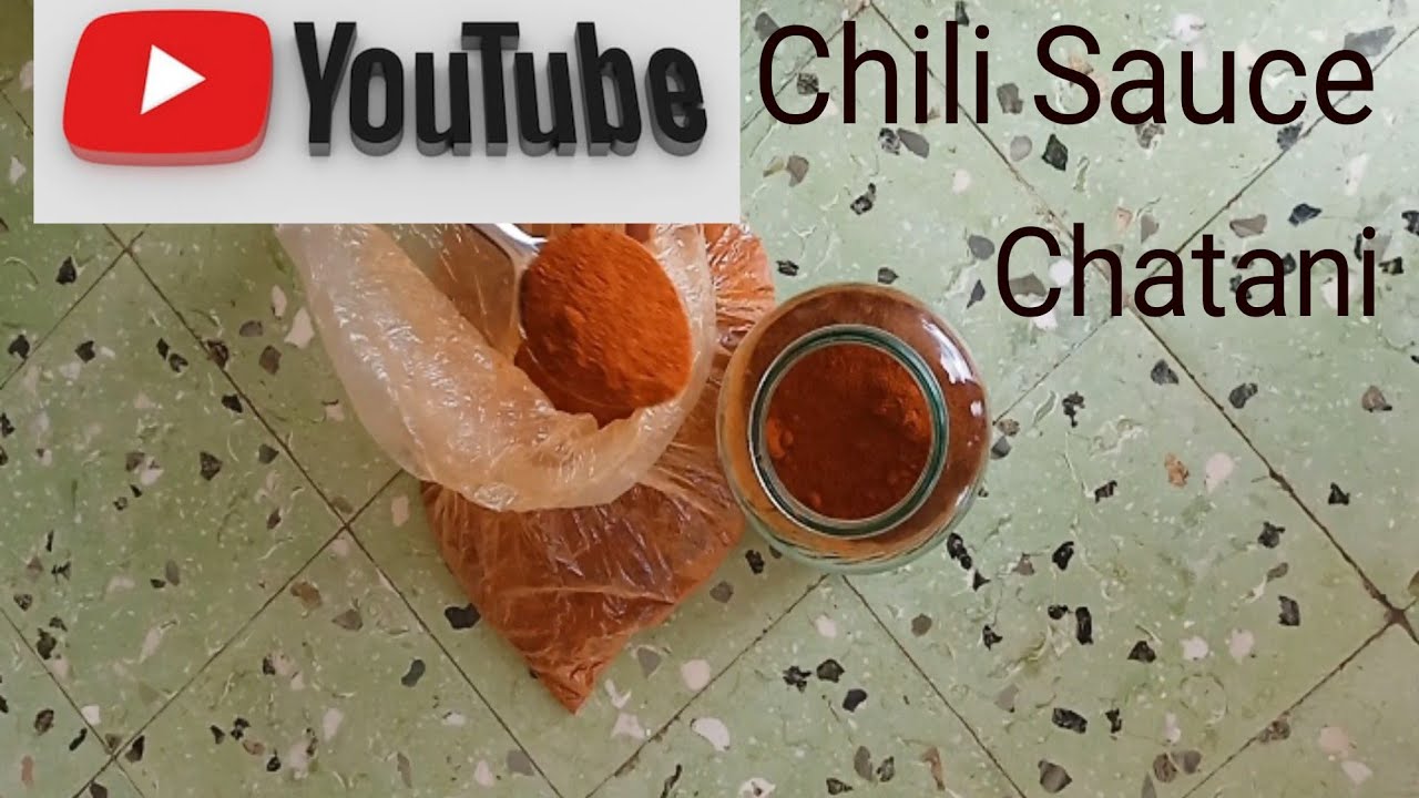 #Desi Chili Sauce #Desi Marcha ni Chatani #Chatani #Sauce #Chili ...
