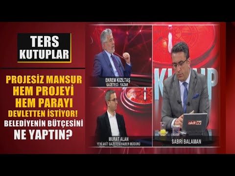 Projesiz Mansur hem projeyi hem de parayı devletten istiyor! Belediyenin bütçesini ne yaptın !