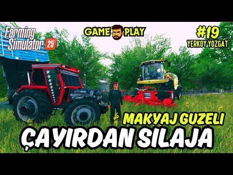 YOZGAT 19.BOLUM | TRAKTOR˙UN EKSIK MODIFIYESI YAPILDI | SILAJ BICIMINI YAPTIM  #FS25Türkiye