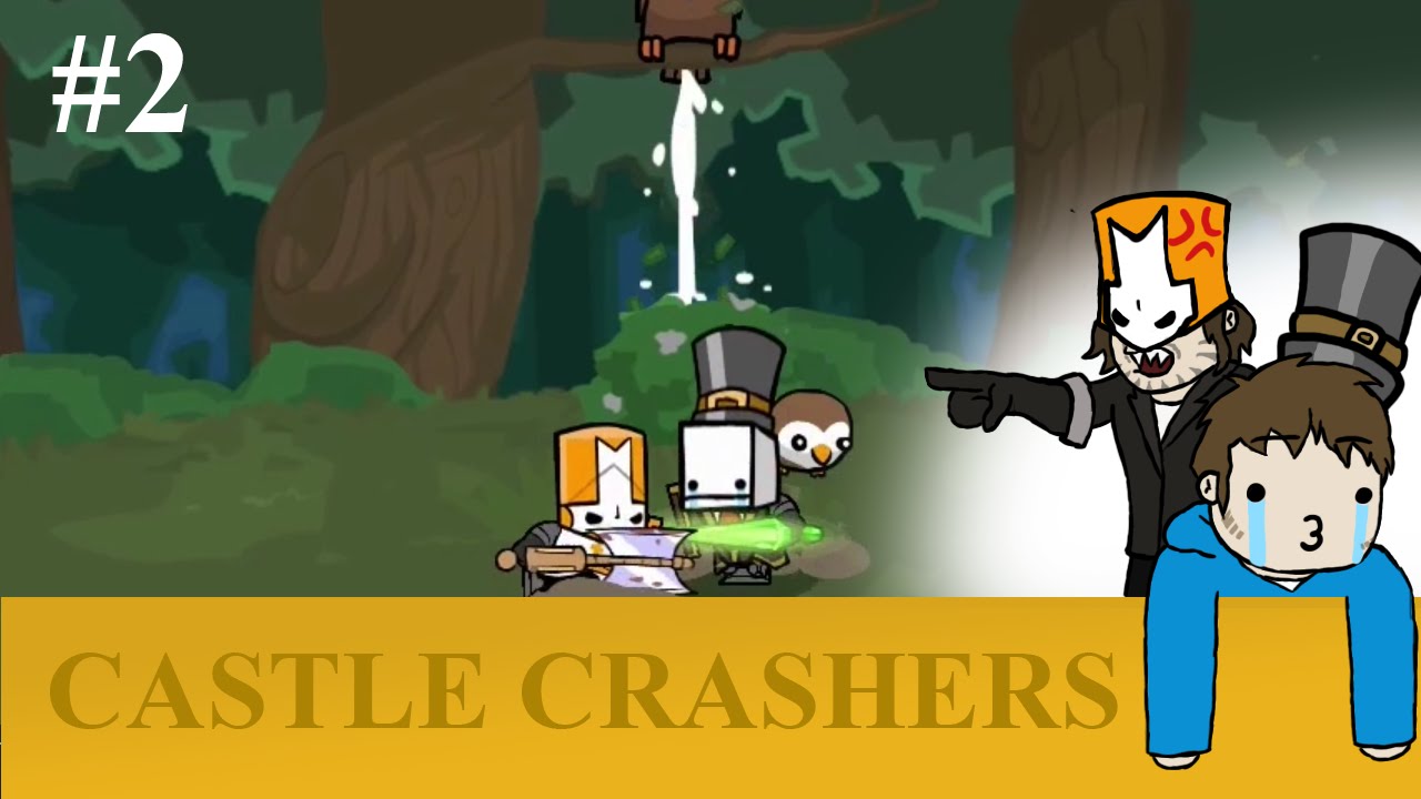Castle Crashers #2: Poopy Woods. - YouTube