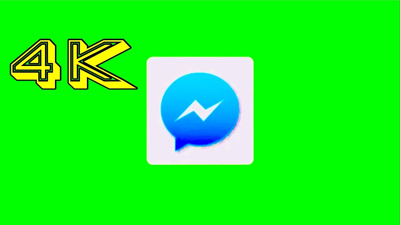 Messenger Pop Up Green Screen [ 4K video ] || Green Screen Effect ...