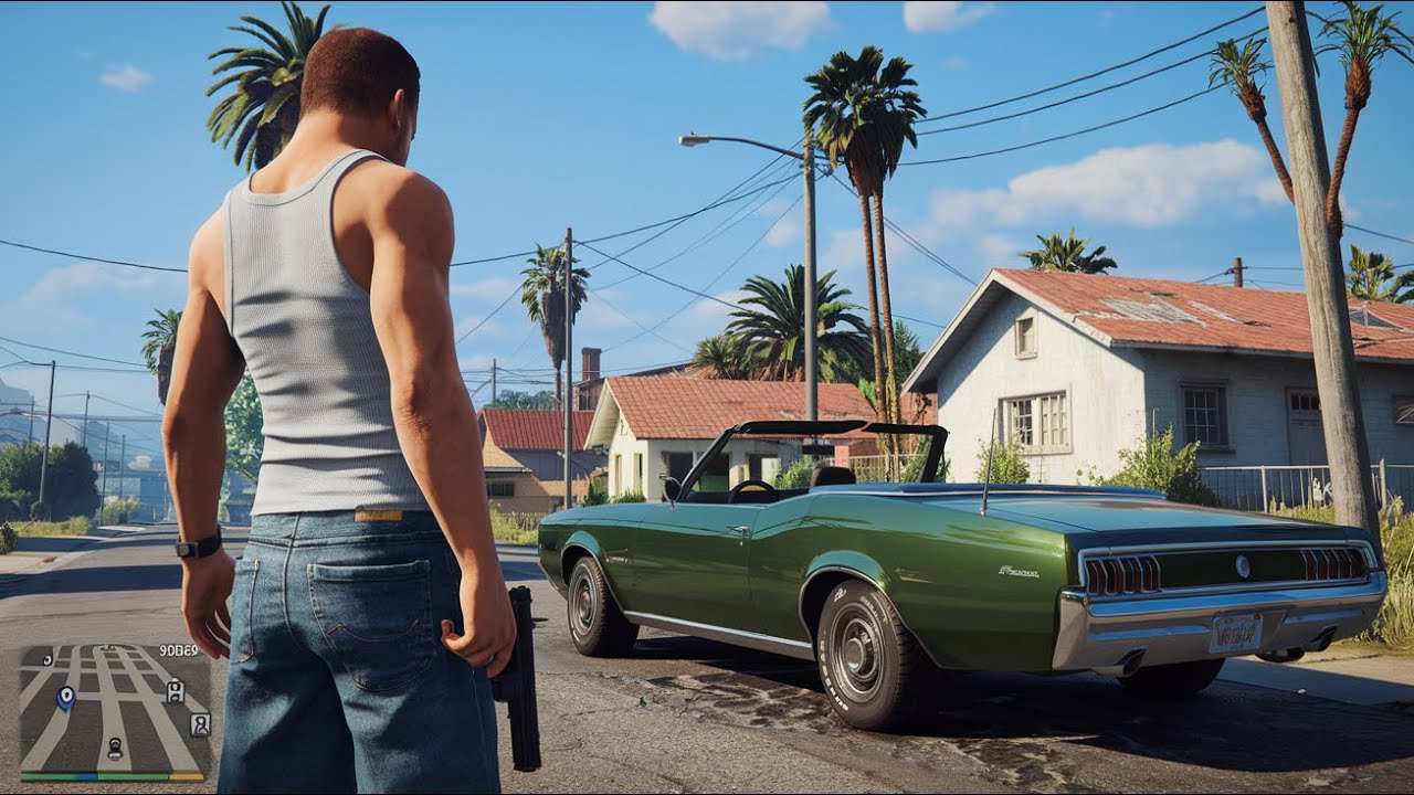 I installed Real Vision v1.2 graphics mod on GTA San Andreas.😍👌 - YouTube