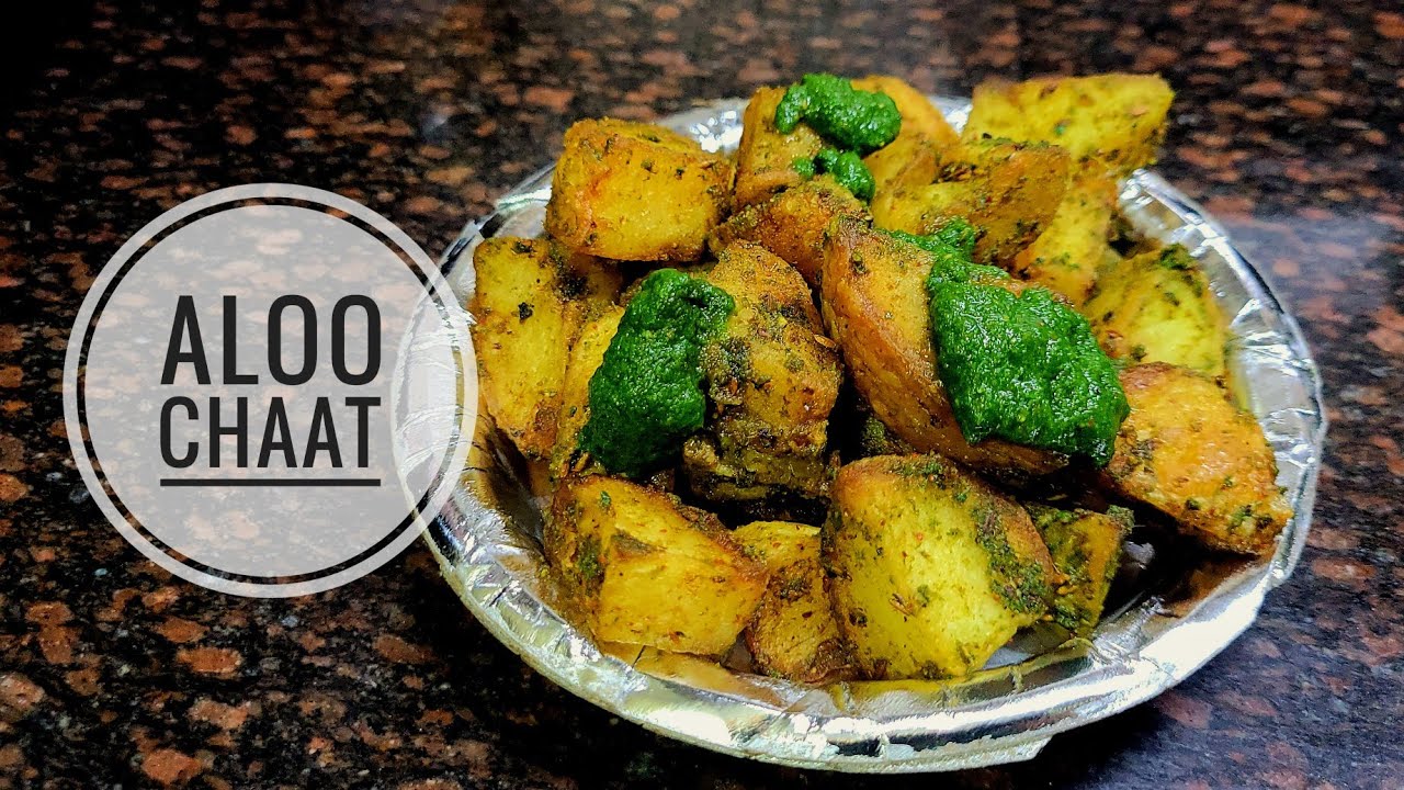 crispy AlOO CHAAT recipe|fried potato chaat full of flavors. - YouTube