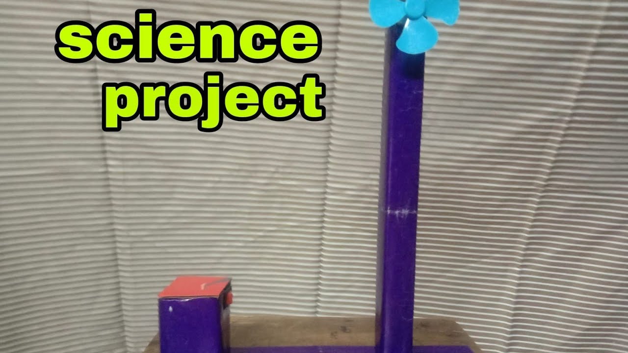 How to make science project windmill😀😎 - YouTube