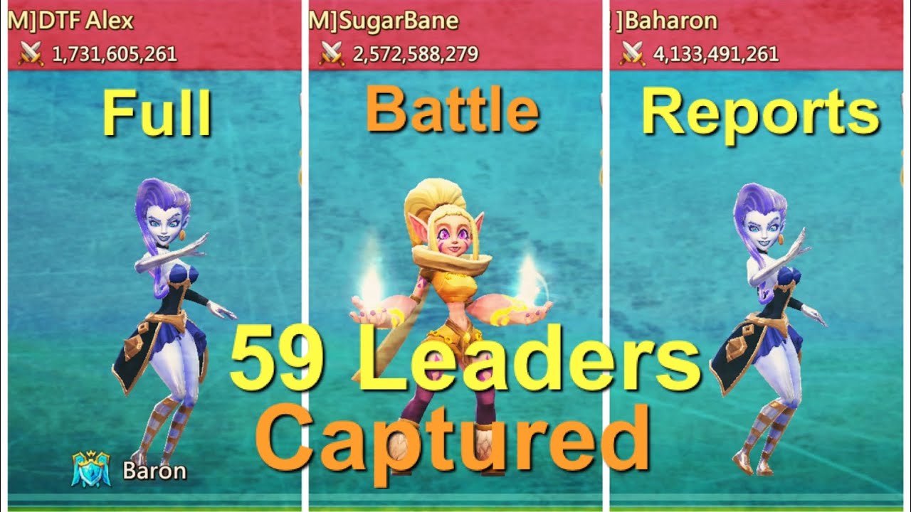 Lords Mobile: Biggest GB’s Battle Reports - GB Trap got 500 Mil KvK ...