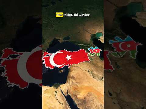 Türkiye ve Azerbaycan: Tek Millet, İki Devlet! #shorts