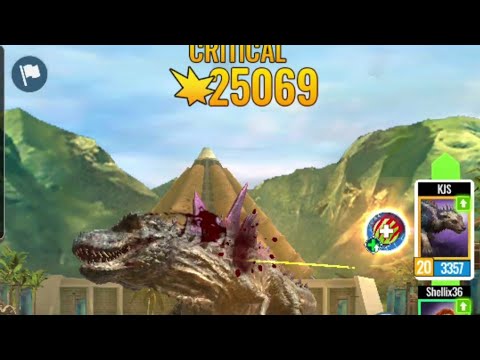 Mortem Rex raid (5 turns with low level) by Legends Alliance - Jurassic ...