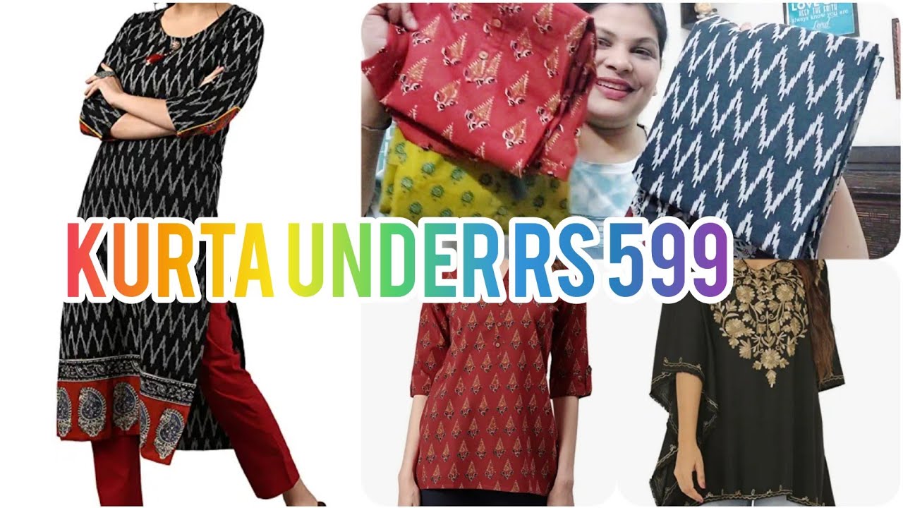 Kurta Under Rs 599. Amazon Great Indian Festival Sale. Amazon Haul ...