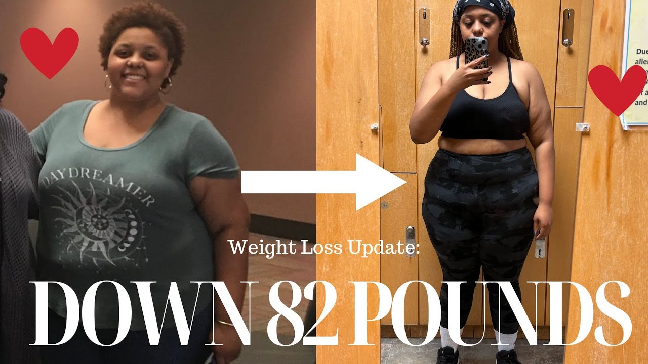 FIT GIRL VLOG: WEIGHT LOSS UPDATE - I LOST 82 POUNDS! | WHAT I EAT ...