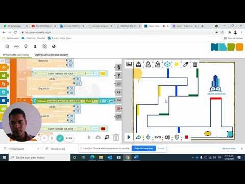 programacion de robot en Open Roberta Lab - YouTube