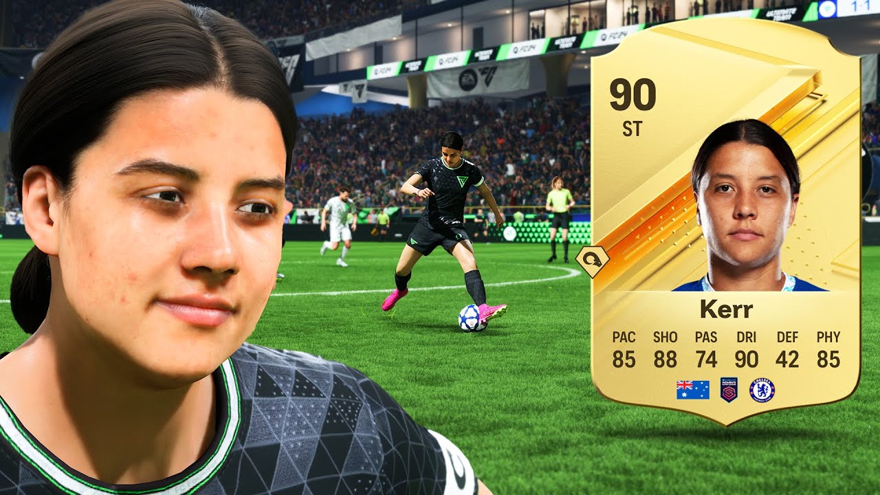 90 Sam Kerr is INSANELY CRACKED.. - YouTube