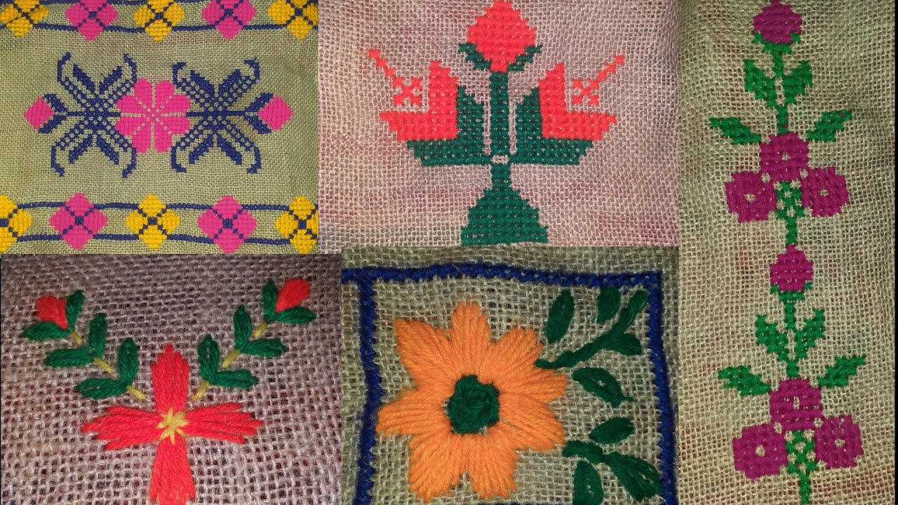 আসন সেলাই ডিজাইন।ason design।পাটের বস্তা দিয়ে পাপোশ।doormat।papos ...