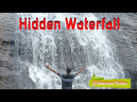 Secret Hidden Waterfall Near Roha Raigad || Shenvai Roha Waterfall ...