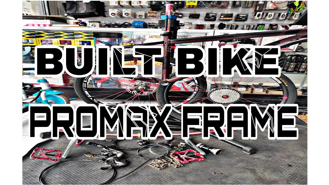 BUILT BIKE PROMAX FRAME budget build bike second hand all parts 15k ang ...