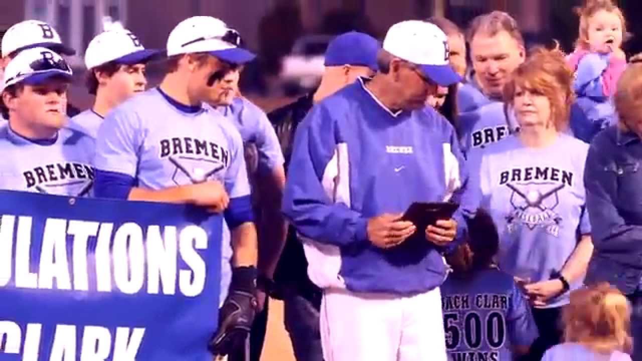 BLUE DEVIL BASEBALL - Coach Clark 500 WIns! - YouTube