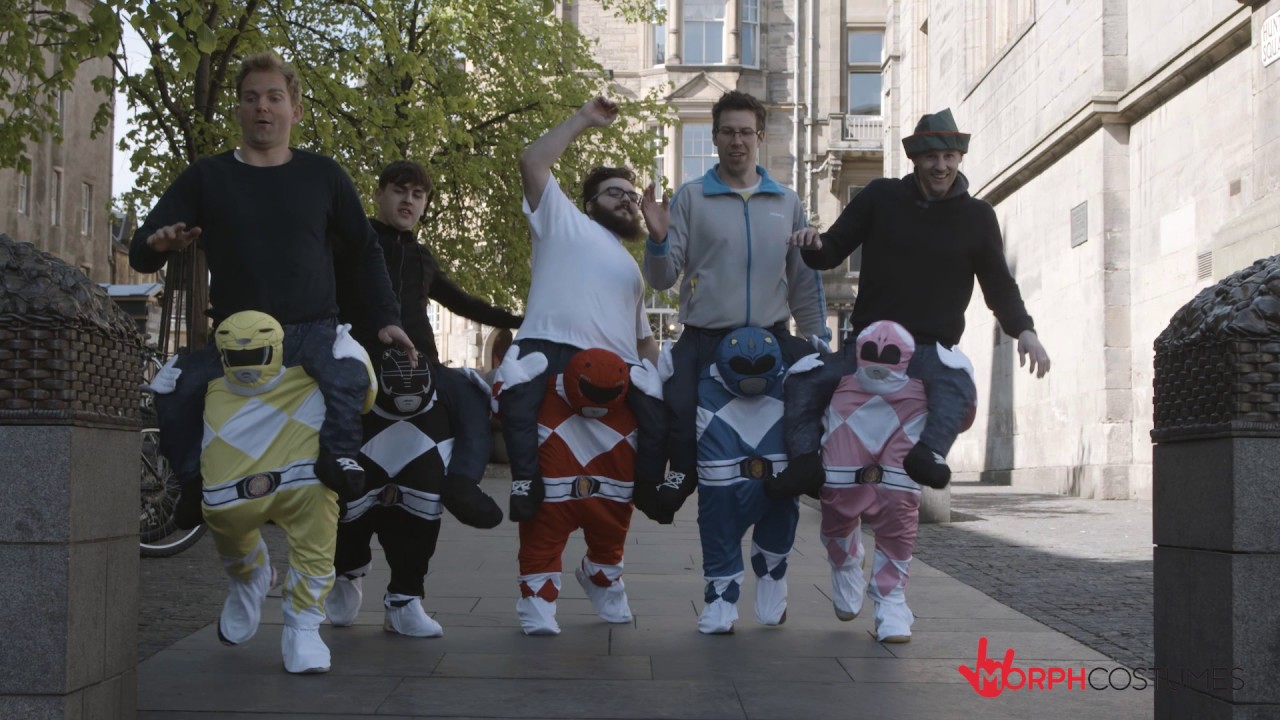 POWER RANGERS PIGGYBACK | MorphCostumes - YouTube