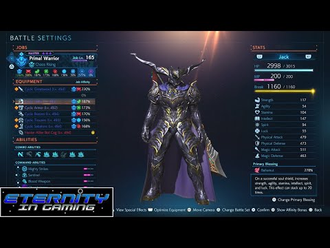 Garlands Armor - Cyclic Armor Set & Greatsword - Stranger of Paradise ...