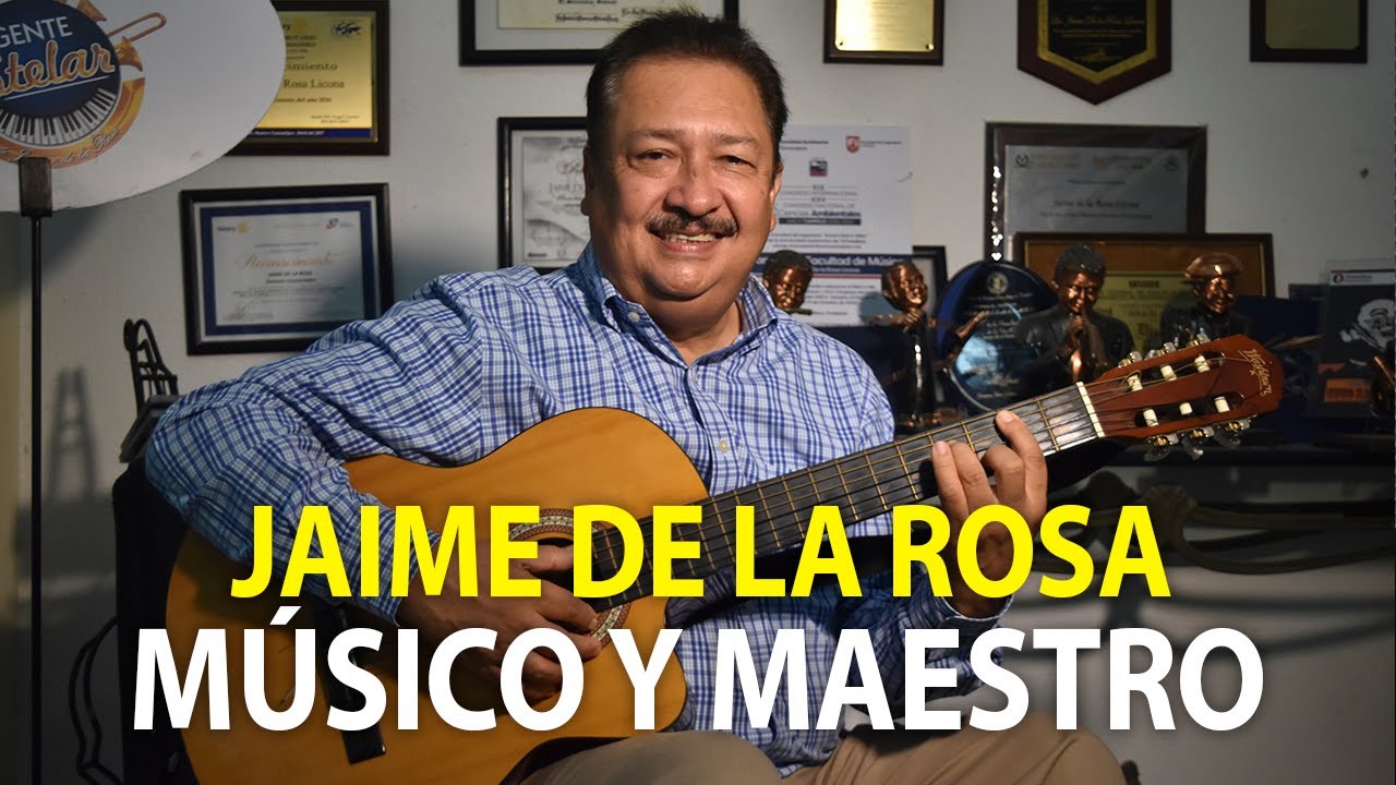 Jaime de la Rosa celebra 40 años dedicados a la música, ¿cómo descubrió ...