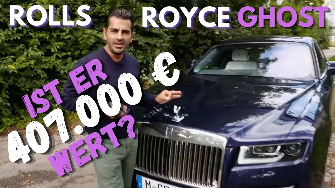 Krasser Luxus im Rolls Royce Ghost! 💰💰💰| Ist er 407.000 € wert? | Hamid ...