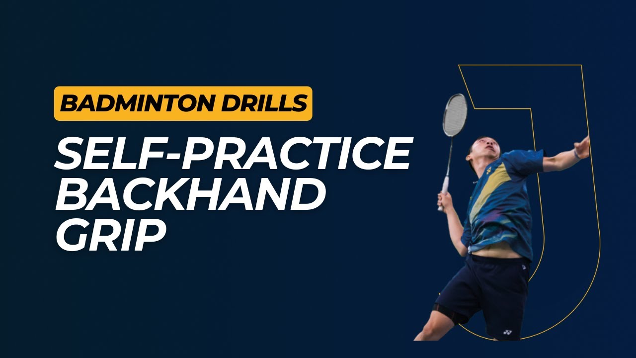 Backhand Mastery: Solo Practice for Grip Technique in Badminton - YouTube