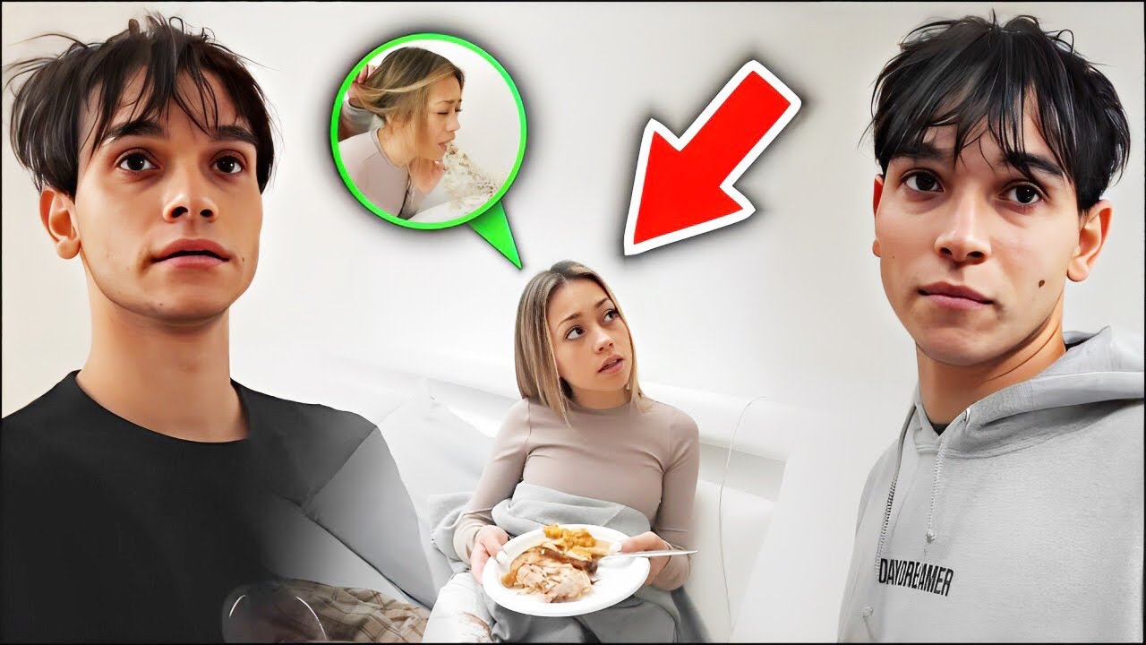 Lucas and Marcus | She's Really SICK and Can't Stop Throwing Up | Dobre Brothers - YouTube