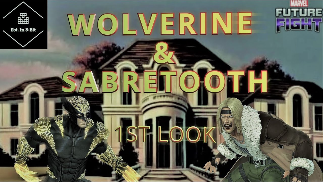 SABRETOOTH & WOLVERINE 1ST LOOK: MARVEL FUTURE FIGHT - YouTube