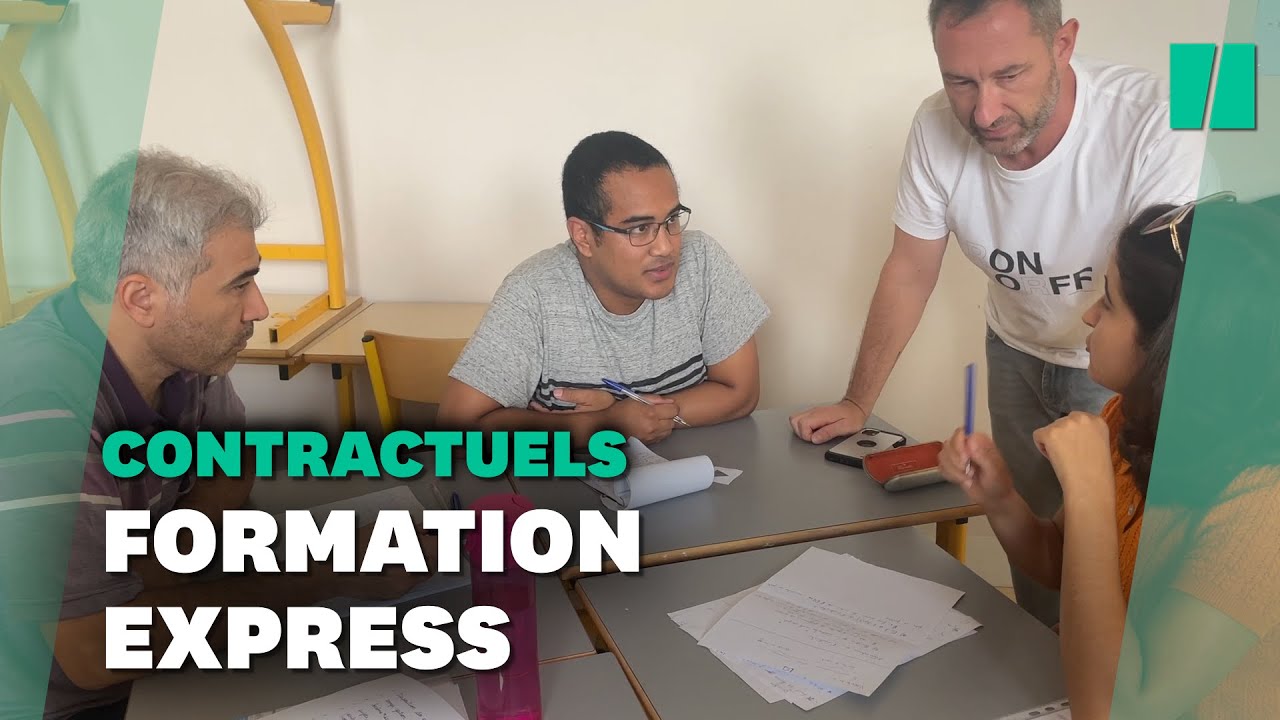 "C'est mieux que rien" : avant la rentrée, la formation express des enseignants contractuels ...