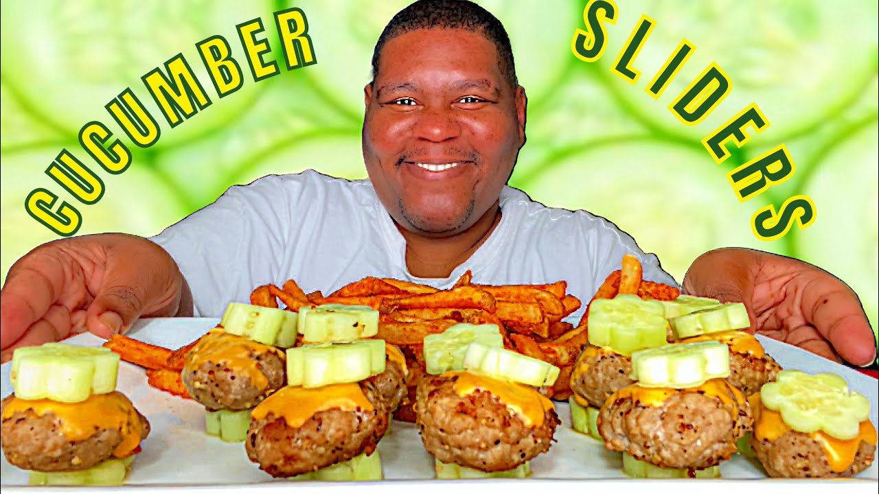 CUCUMBER SLIDERS | HOLD THE BUN CHALLENGE W/ @bigdoulakeepingitreal709 ...