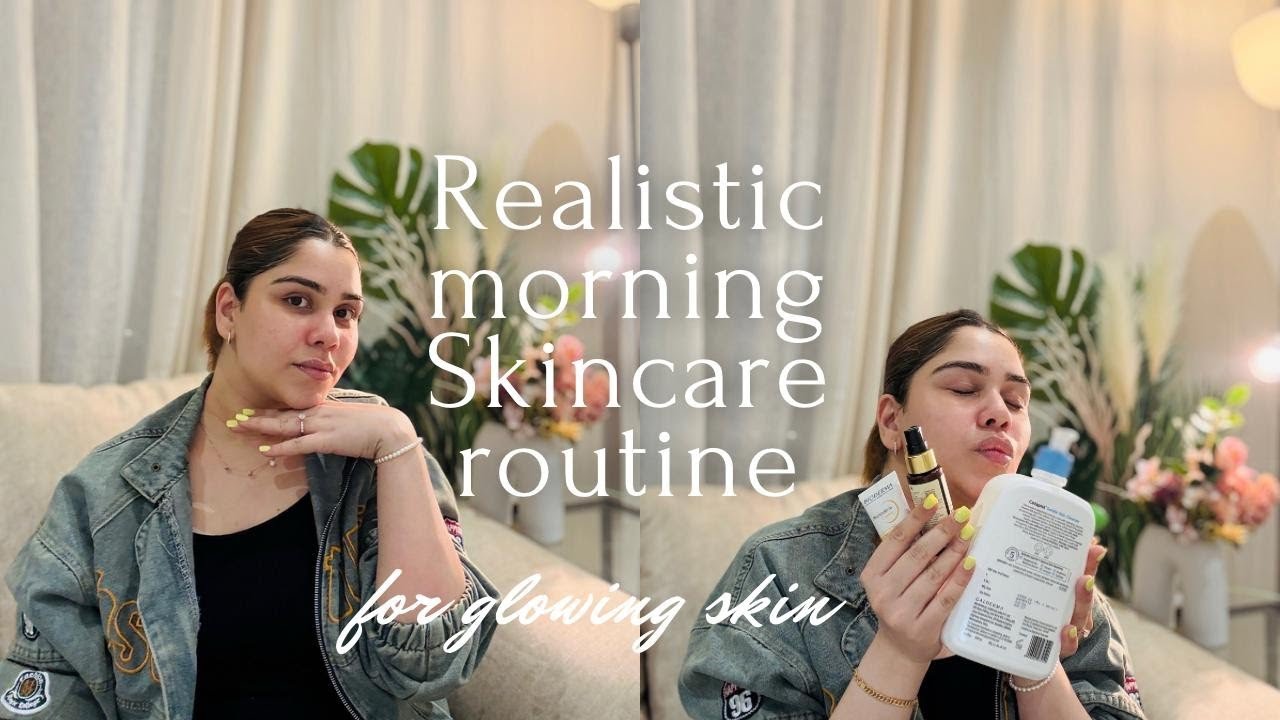Morning skincare routine for glowing skin | Sayali surve - YouTube