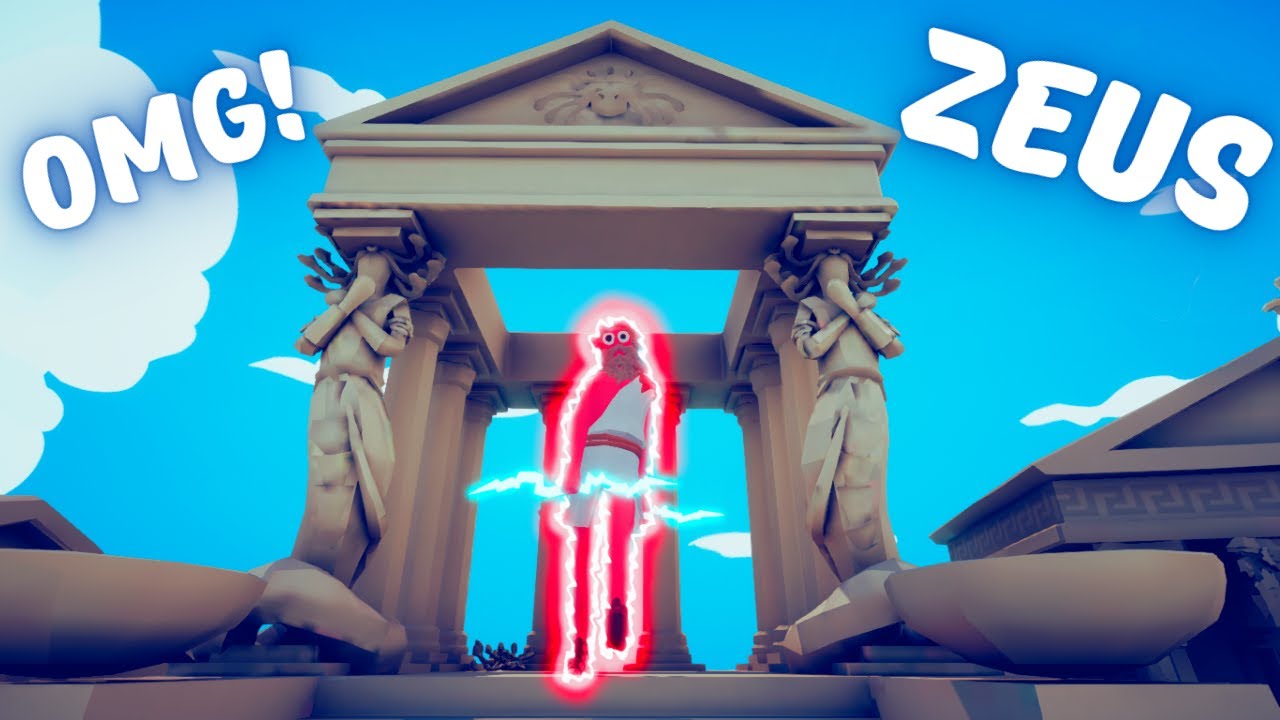 ZEUS vs EVERY ARMY - Totally Accurate Battle Simulator TABS - YouTube