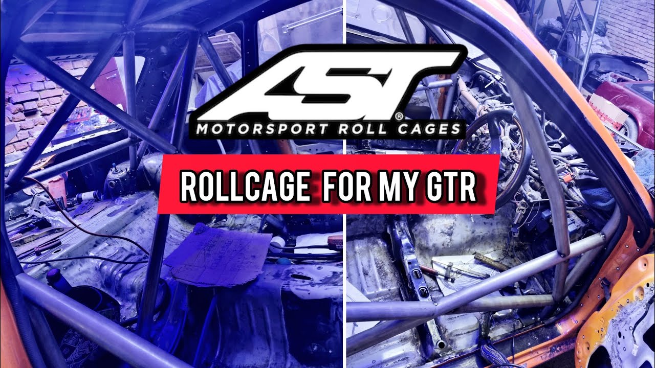 Mein R32 GTR bekommt einen Überrollkäfig | AST Weld In Cage | Nissan ...