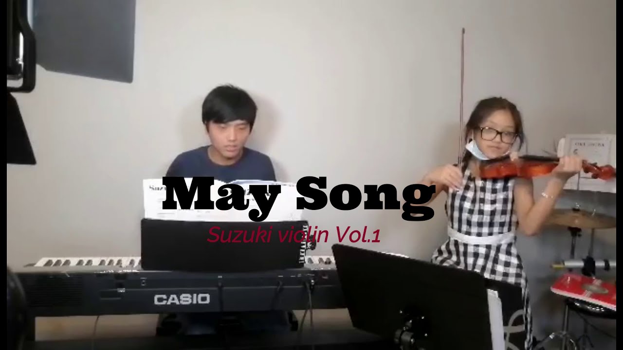 May Song Suzuki Violin Book 1 - YouTube