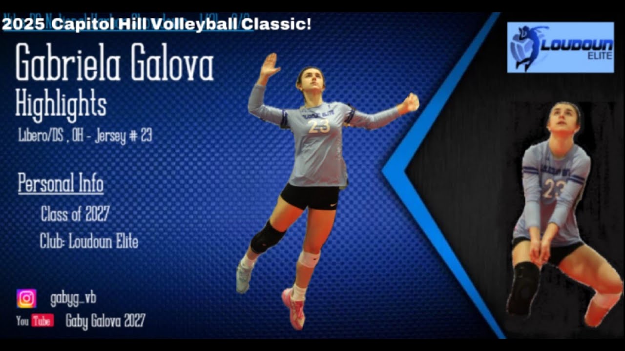 Gabriela Galova | Highlights | 2025 Capitol Hill Volleyball Classic ...