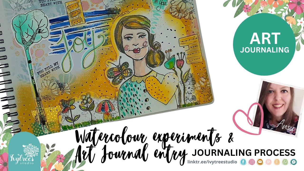 Watercolour experiments and art journal entry | Bible Journaling ...