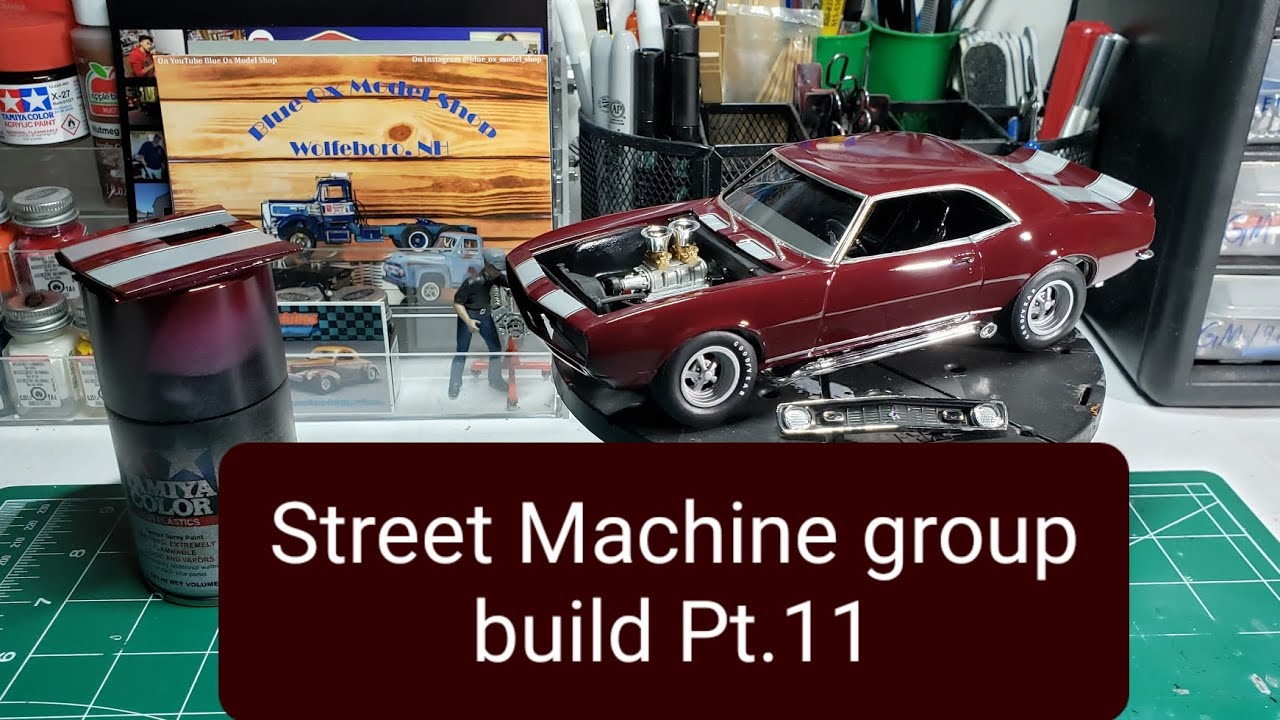 Street Machine group build Pt.11 @blueoxmodelshop3405 - YouTube