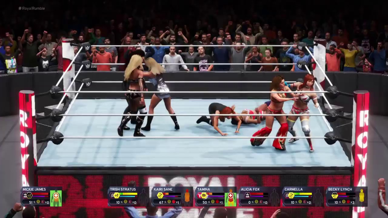 WWE2K20 Universe Mode Women's WrestleMania PPV#2 Part 1 - YouTube