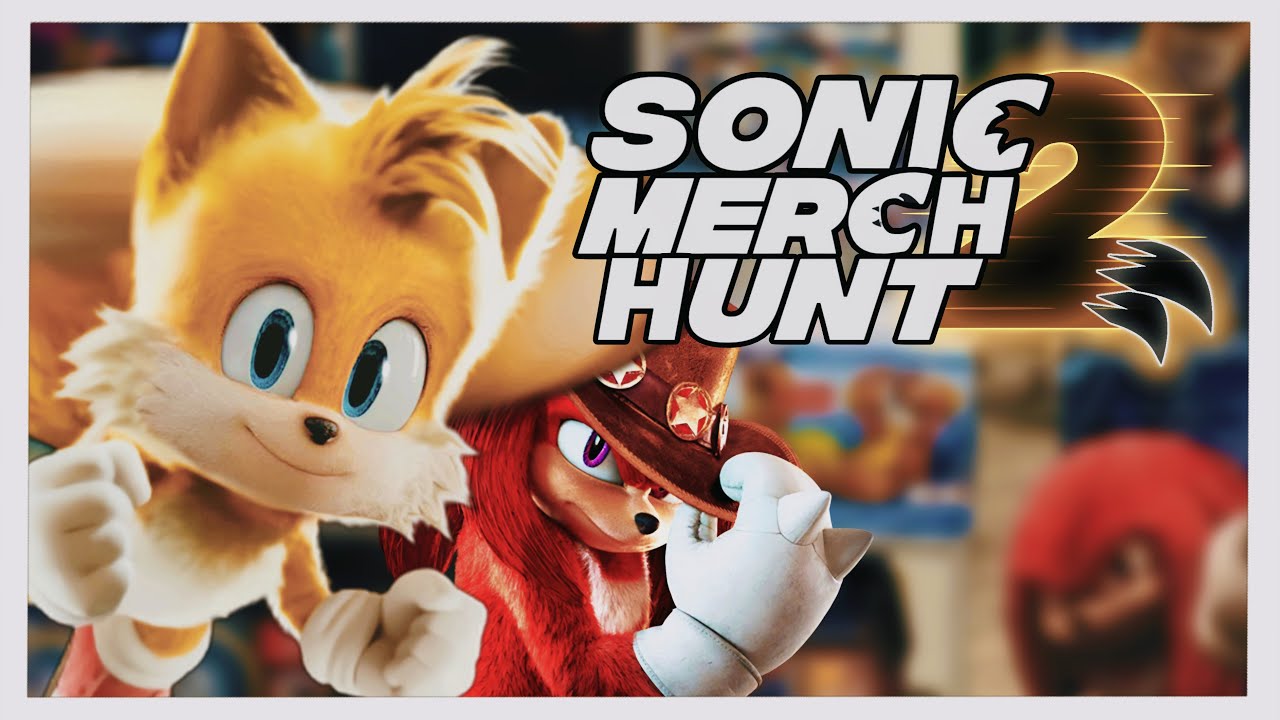 THEY GAVE ME THE SONIC 3 DISPLAY BOX?!?!?!? - Sonic Merch Hunt Episode ...