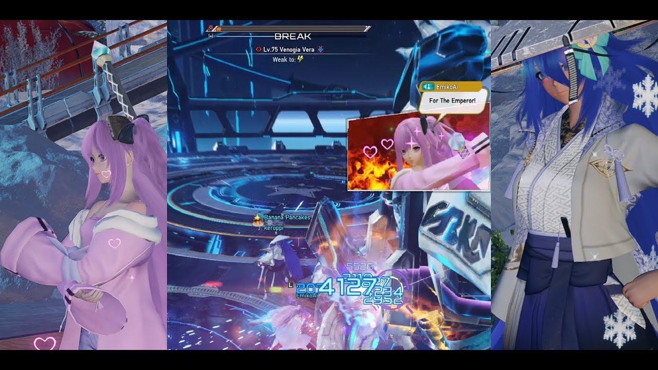 PSO2 NGS Remnants of Ambition Zephetto Rematch, 3/8! Featuring keroppi ...