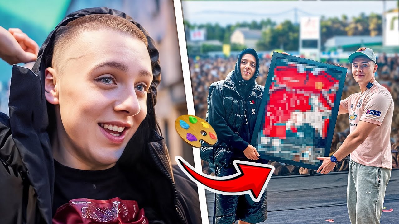 Surprising Aitch with a Custom Shirt ! - YouTube