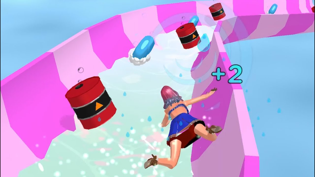 Satisfying and relaxing ASMR Mobile Games - Girl Rider - YouTube