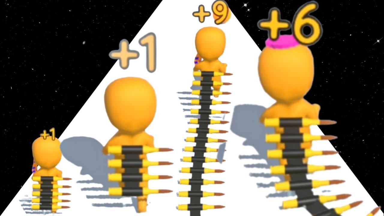 GUN RUN 3D: ( Max Level ) Human Gun Run Infinity Mobile Game - YouTube