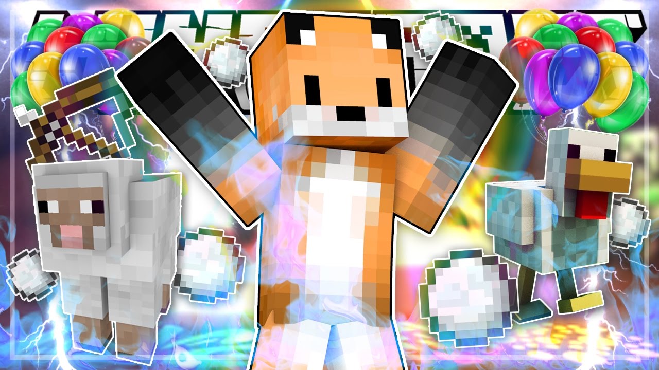 MINECRAFT PARTY MINI GAMES! - YouTube
