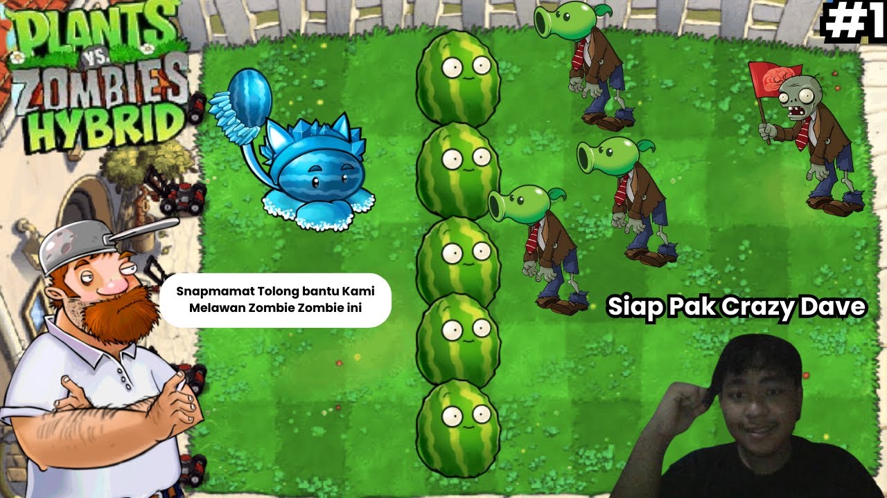 Membantu Pak Crazy Dave Dari Serangan Zombie Zombie Yang Ganas - Plant ...