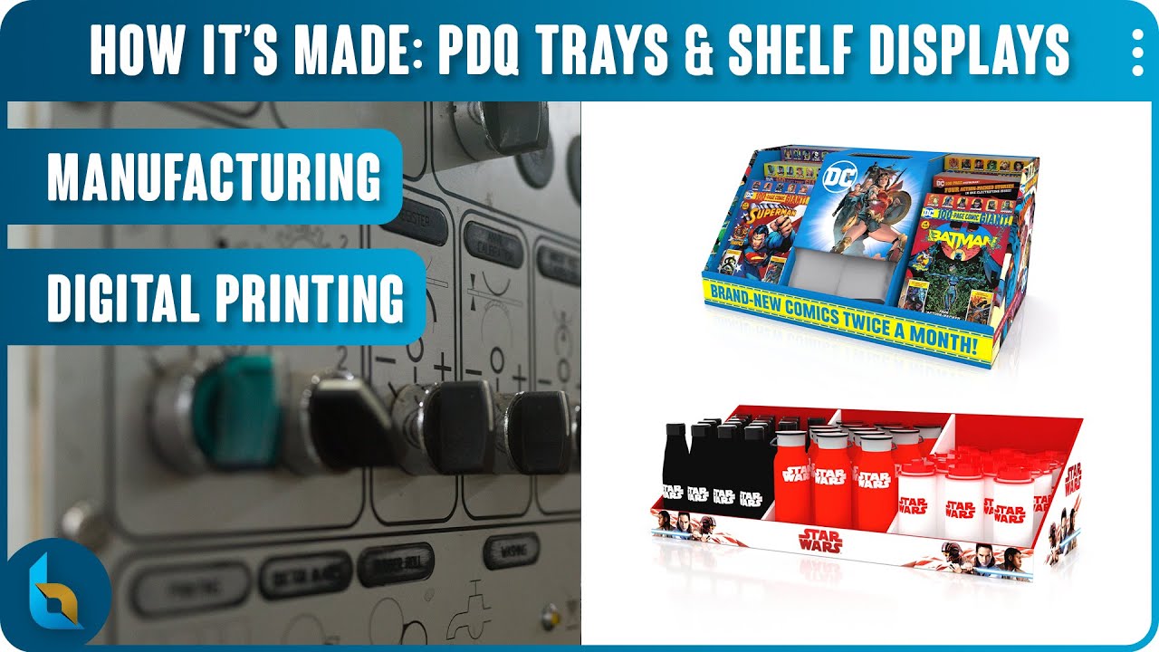 PDQ Trays & Shelf Displays: How It's Made | Bennett | Industry Leader ...