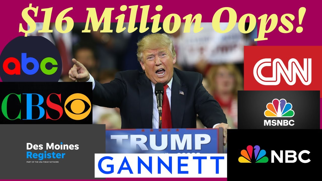 Trump vs. Media: ABC's $16 Million Lawsuit Explained! Tales With A ...